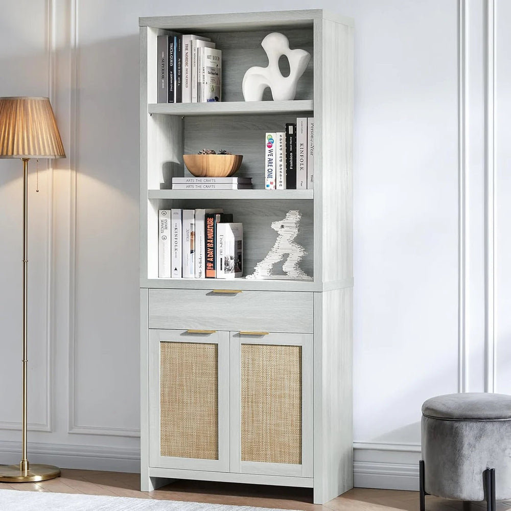 Bookshelf – Corner Bookcase for Home & Office – OZ Study Desks