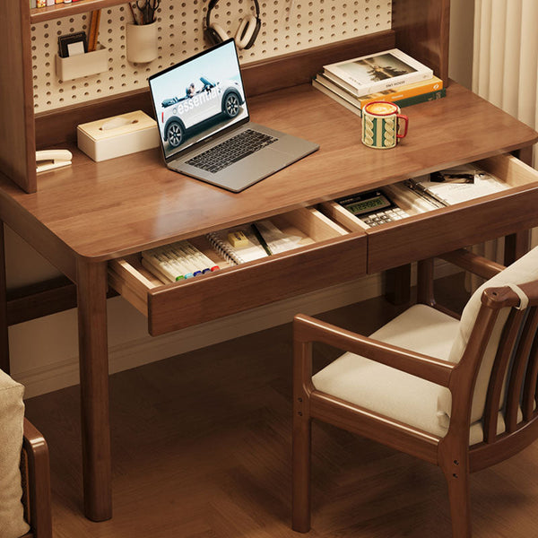 Haven Solid Wood Study Desk with Shelf 1.2m | OZ Study Desks – OZ Study ...