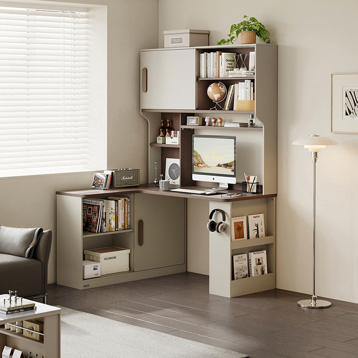 Chad 1.2m/1.4m Single Corner Office Desk/Computer Table Set Left-side ...