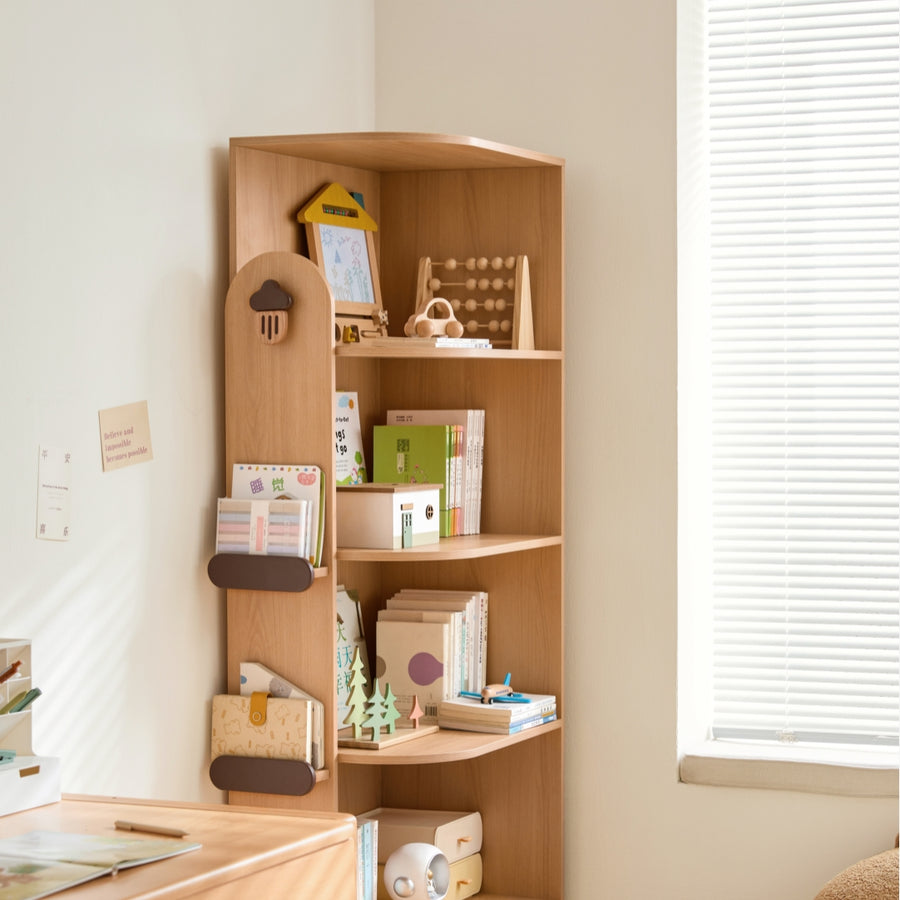 Bookshelf – Corner Bookcase – OZ Study Desks