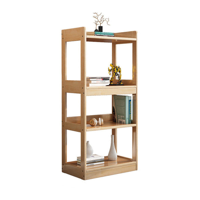 Solid Wood Book Shelf/ Bookcase/Showcase/Natural Wood Color – OZ Study ...